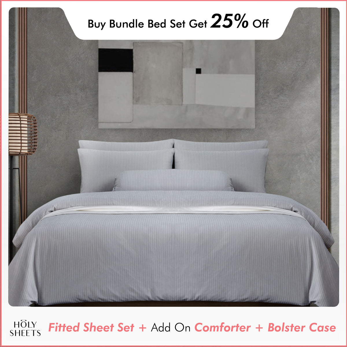 Holy Sheets™ Calcite Fitted Sheet Set – Affairs Living Pte. Ltd.